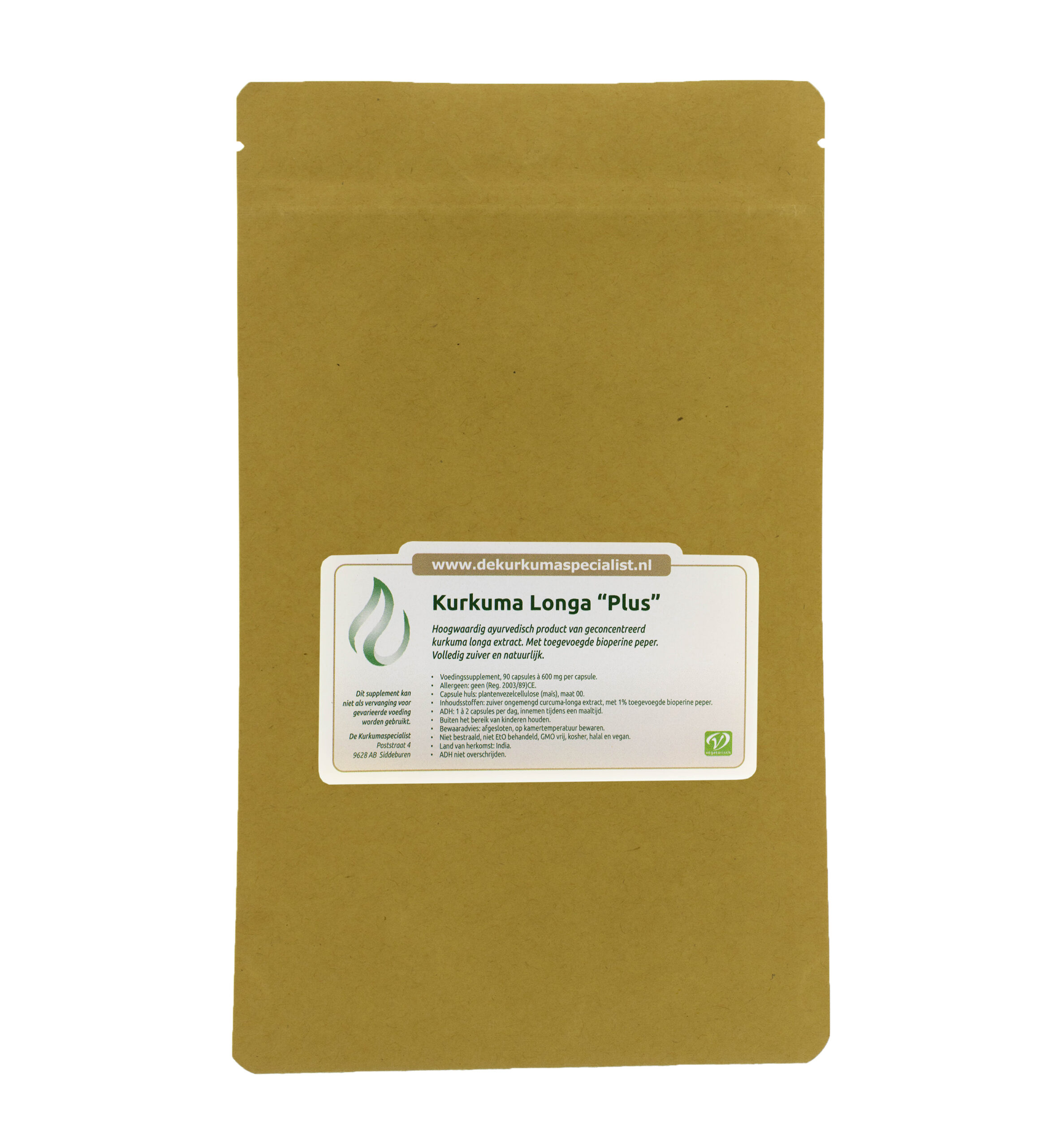 Kurkuma PLUS capsules kopen - De Kurkuma Specialist