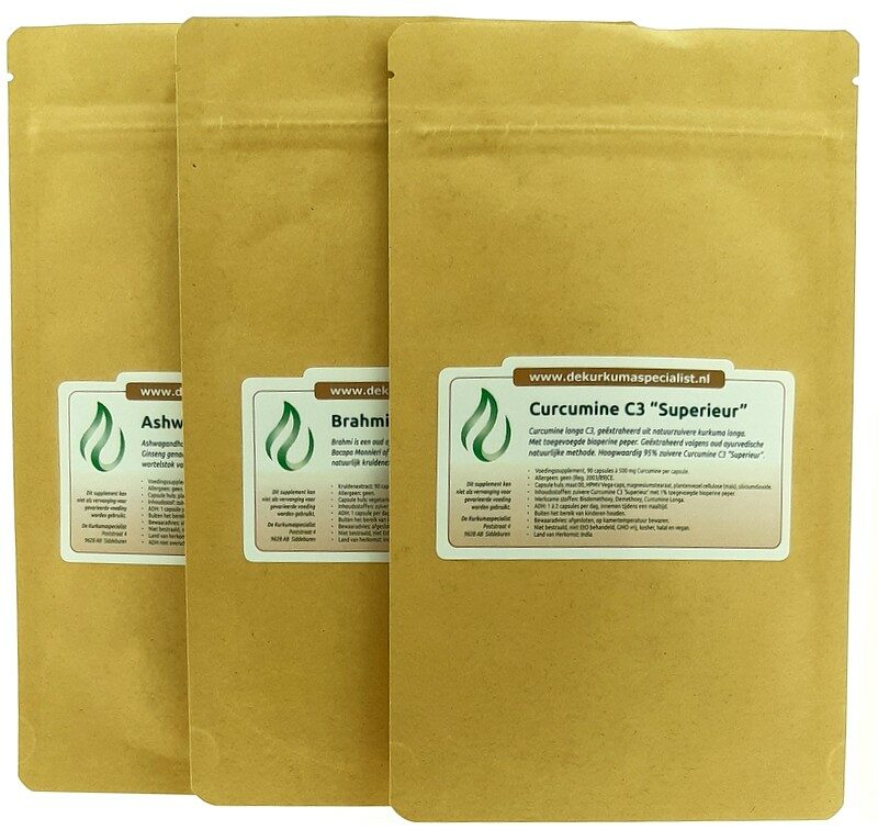 Brain Mix (brievenbus verpakkingen) - De Kurkuma Specialist