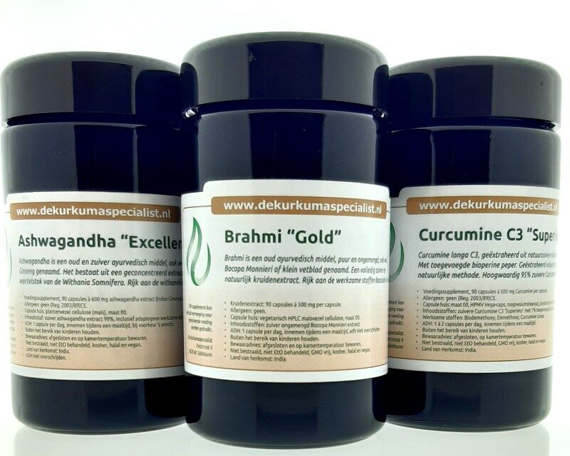 Brainmix (flacons) - De Kurkuma Specialist